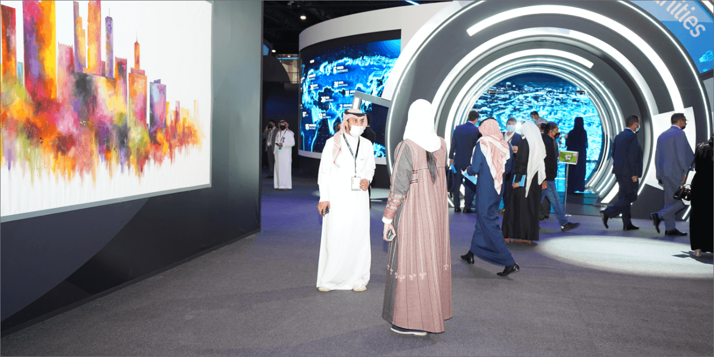 Aramco iktva Event Managed by Entourage | Saudi Arabia